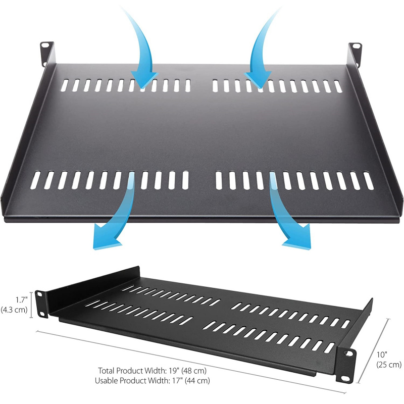 CyberTech Universal 1U Rack Shelf 價錢、規格及用家意見 - 香港格價網 Price.com.hk