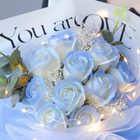 IB Artificial Rose Soap Flower 碎冰香皂玫瑰花束 價錢、規格及用家意見 - 香港格價網 Price.com.hk