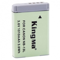 KINGMA Lithium-Ion Battery Pack For CANON NB-13L (3.6V, 1010mAh) 價錢、規格及用家意見 - 香港格價網 Price.com.hk