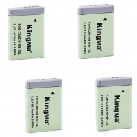 KINGMA 4 Pcs Lithium-Ion Battery Pack For CANON NB-13L (3.6V, 1010mAh) 價錢、規格及用家意見 - 香港格價網 Price ...