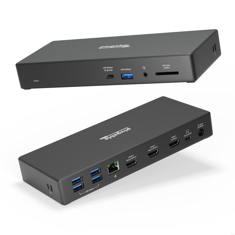 Plugable USB-C Triple Display Docking Station 擴充底座 UD-768PDZ 價錢、規格及用家意見 ...