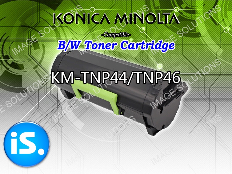 iS. Konica Minolta KM-TNP44/TNP46 Toner Cartridge Black, 20000 Pages 價錢 ...