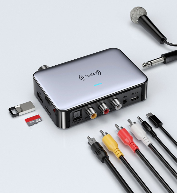 IB Bluetooth 5.1 Digital & Analog Optical Audio Transmitter Receiver 藍牙 ...