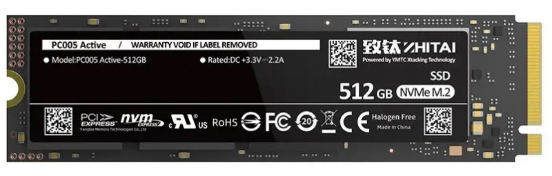 ZhiTai PC005 Active NVMe PCIe 3.0 x 4 M.2 SSD 512GB 價錢、規格及用家意見 - 香港格價網 Price.com.hk
