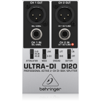 Behringer ULTRA-DI Professional Active 2-Channel DI Box/Splitter 兩軌主動DI ...