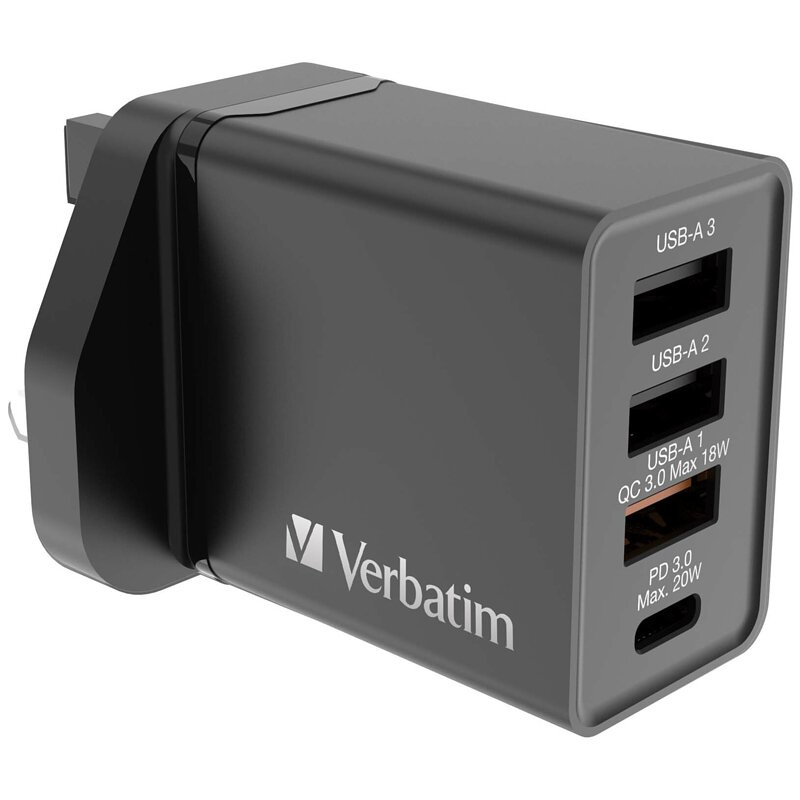 Verbatim 4端口 30W PD & QC 3.0 USB 充電器 66892 / 66897 價錢、規格及用家意見 - 香港格價網 ...
