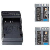 DSTE 2 Pcs NIKON EN-EL3 / EN-EL3a / EN-EL3e Lithium-Ion Batteries With AC Travel Charger 兩電池連充電機 ...