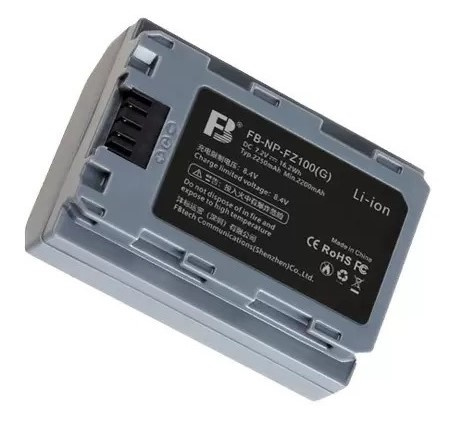 FB 灃標 NP-FZ100 Lithium-Ion Battery Pack With Charger 代用鋰電池連充電機 (7.2V ...
