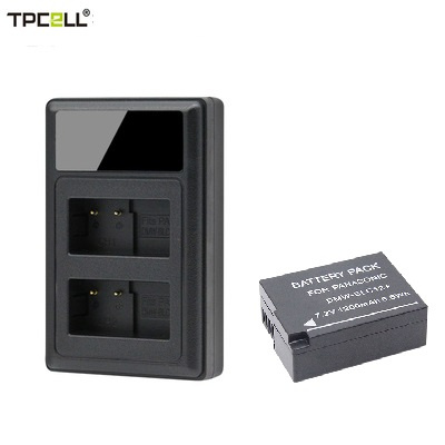 TPCELL Lithium-Ion Battery Pack For Panasonic DMW-BLC12 / Leica BP-DC12 ...