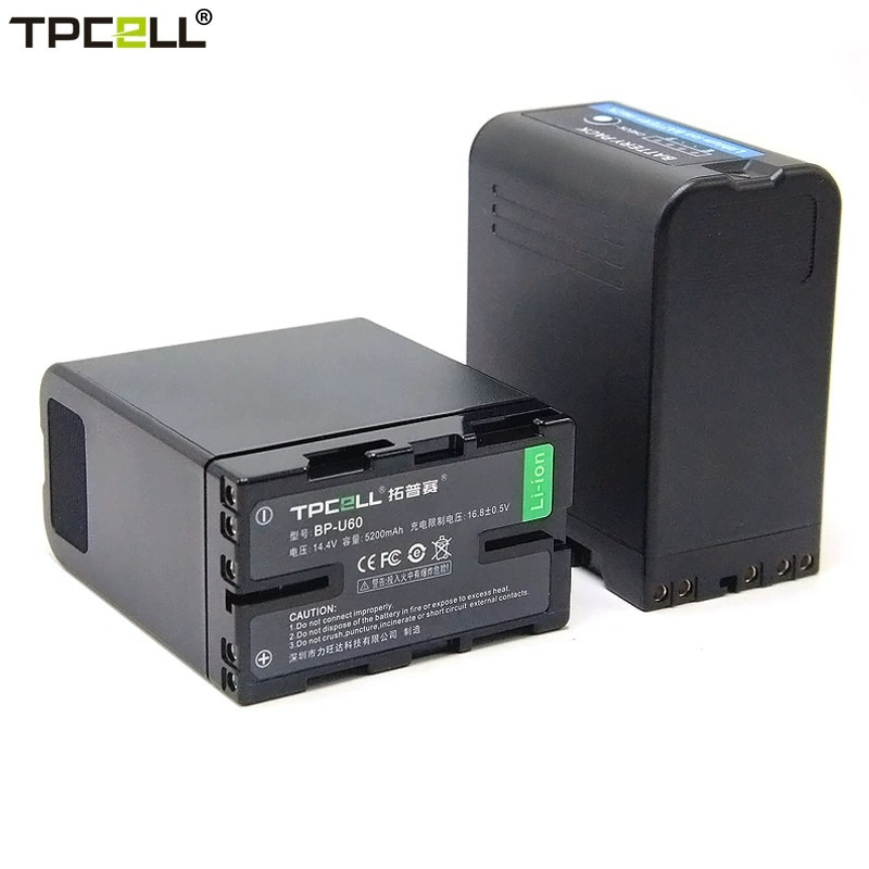 TPCELL 2 Pcs BP-U60 / BP-U65 / BP-U90 Lithium-Ion Battery Pack 代用鋰電池 ...