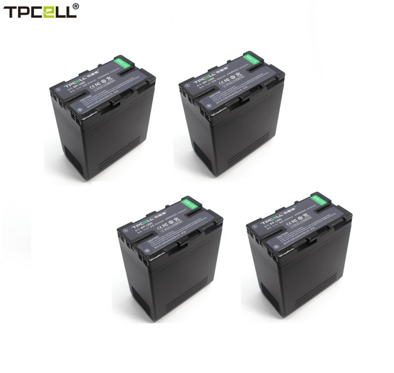 TPCELL 4 Pcs BP-U60 / BP-U65 / BP-U90 Lithium-Ion Battery Pack 代用鋰電池 ...