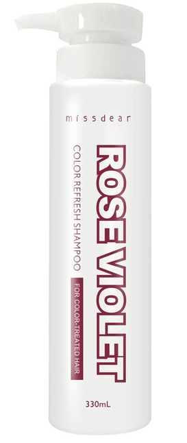 Missdear Rose Violet Shampoo 玫瑰紫補色洗頭水 330ml 價錢、規格及用家意見 - 香港格價網 Price.com.hk