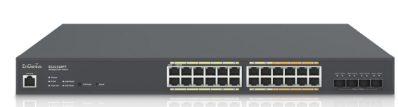 EnGenius Cloud Managed Multi-Gigabit PoE+ 24 Port Switch with 4 SFP+ Ports ECS2528FP 價錢、規格及用家意見 ...