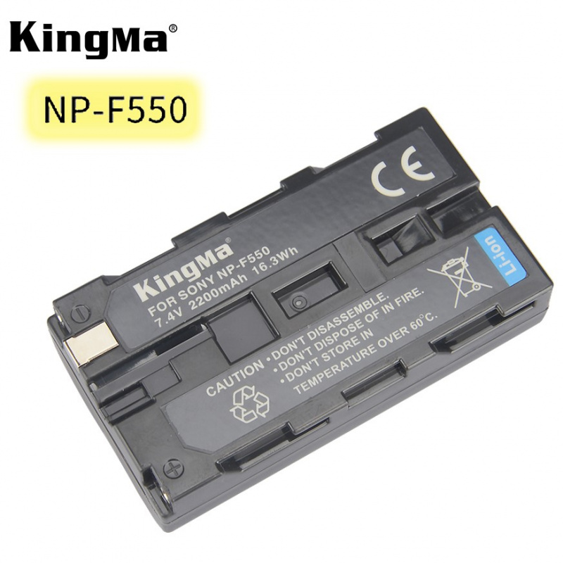 KINGMA NP-F550 / NP-570 L-Series Info-Lithium Battery Pack 代用鋰電池 (7.4V ...