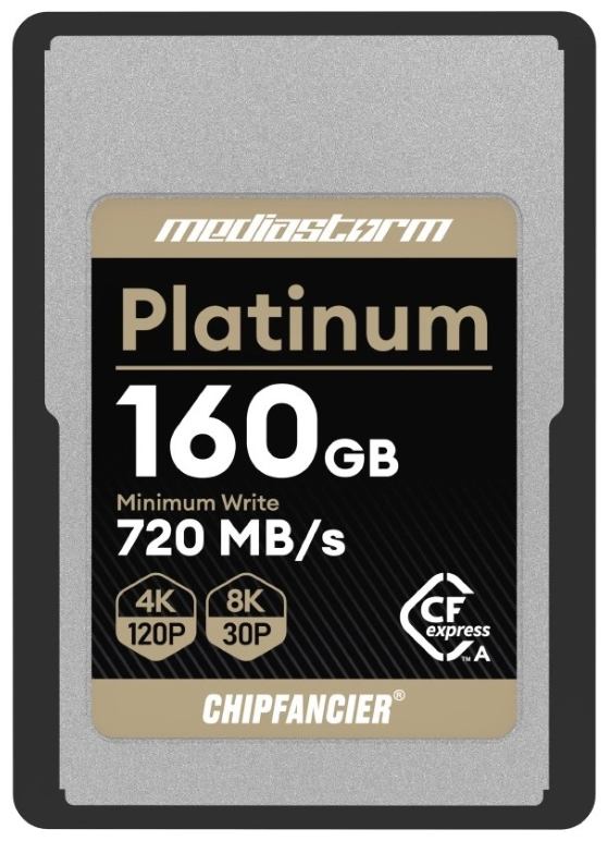 CHIPFANCIER Platinum CFexpress Type A 記憶卡 160GB [W:720] 價錢、規格及用家意見 - 香港 ...