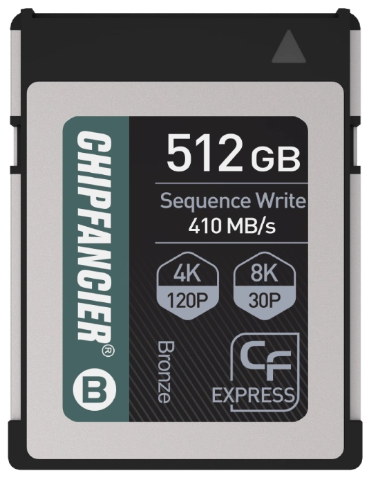 CHIPFANCIER Bronze CFexpress Type B 記憶卡 512GB [W:410] 價錢、規格及用家意見 - 香港格價網 Price.com.hk