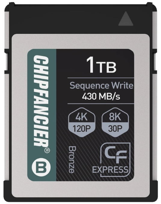 CHIPFANCIER Bronze CFexpress Type B 記憶卡 1TB [W:430] 價錢、規格及用家意見 - 香港格價網 Price.com.hk