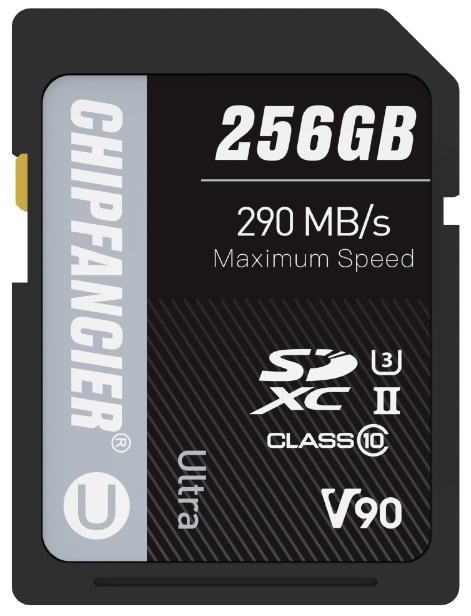 CHIPFANCIER Ultra V90 UHS-II SDXC 記憶卡 256GB [290MB/s] 價錢、規格及用家意見 - 香港格價網 Price.com.hk