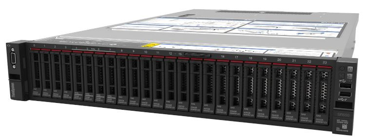 Lenovo ThinkSystem SR650 Server (Intel Xeon Sliver 4210 10C ,85W, 2 ...