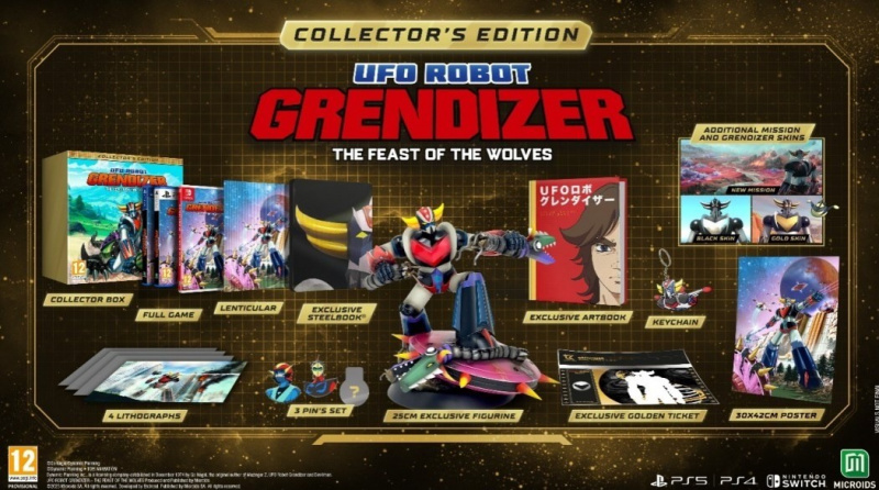 Microids 金剛戰神：群狼盛宴 - 典藏版 UFO Robot Grendizer - The Feast of the Wolves ...