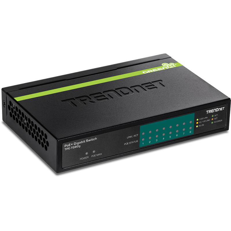 TRENDnet 8-Port Gigabit PoE+ Switch TPE-TG80g 價錢、規格及用家意見 - 香港格價網 Price ...