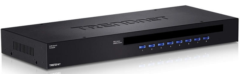 TRENDnet 8-Port Rackmount KVM Switch TK-803R 價錢、規格及用家意見 - 香港格價網 Price ...