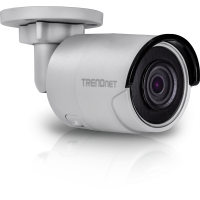 TRENDnet Indoor/Outdoor 4MP H.265 120dB WDR PoE Bullet Network Camera ...