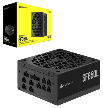 Corsair SF850L 850W 80 Plus Gold Fully Modular Low-Noise SFX-L PSU 價錢 ...