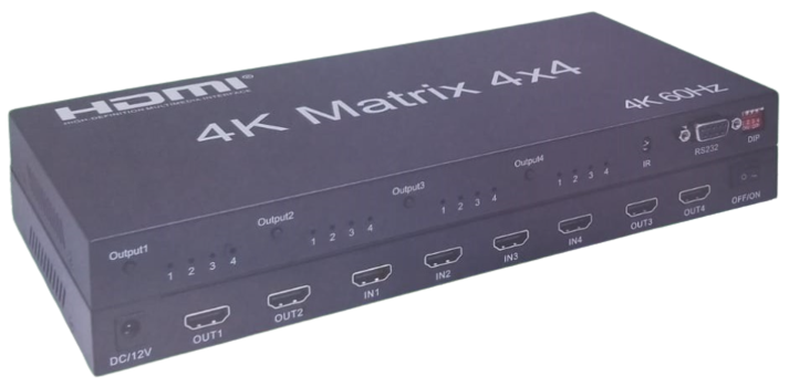Multipro HDMI Matrix 4x4 2.0 (4K@60Hz) Splitter 價錢、規格及用家意見 - 香港格價網 Price.com.hk