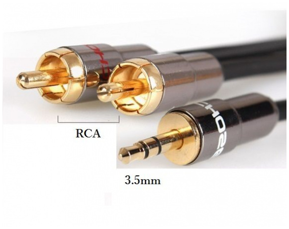 秋葉原 3.5mm轉RCA音頻線, 3.5mm轉紅白線, 3.5mm to RCA Cable (3m) QS3403A 價錢、規格及用家意見 - 香港格價網 Price.com.hk