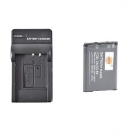 DSTE Nikon EN-EL19 / Sony NP-BJ1 Lithium-Ion Battery Pack With Travel AC Charger 電池連充電機 (3.7V ...