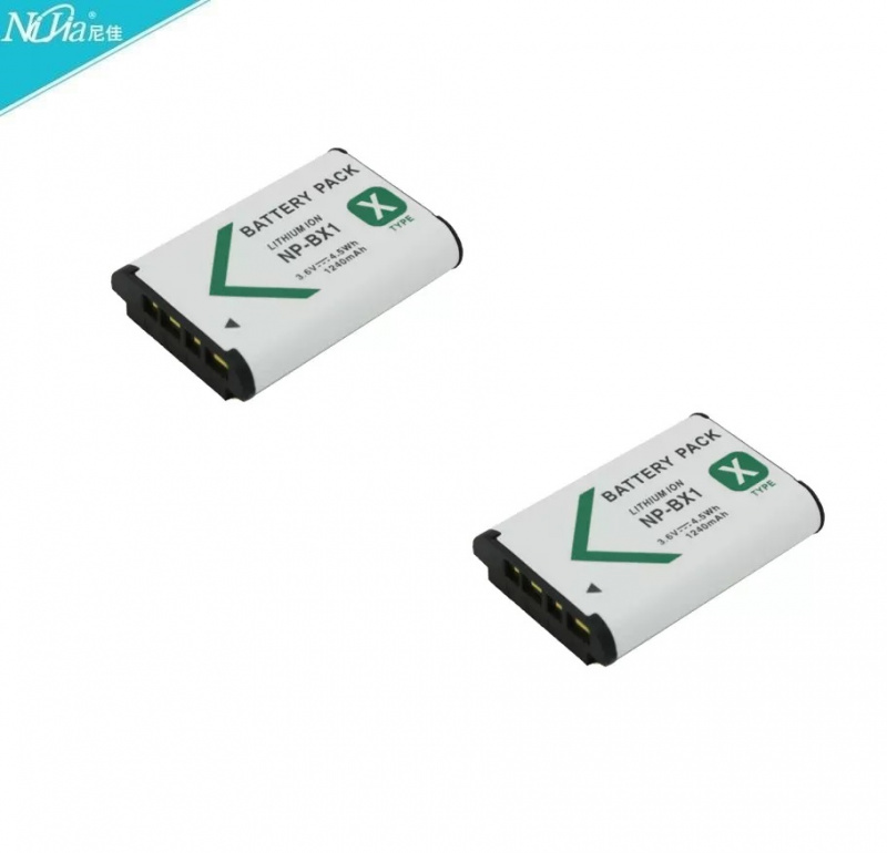 Nijia 2 Pcs NP-BX1 Lithium-Ion Battery Pack 代用鋰電池 (3.6V, 1240mAh) 價錢、規格及用家意見 - 香港格價網 Price.com.hk