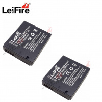 LEIFIRE 2 Pcs Leica BP-DC10-U / BP-DC10 / BP-DC10E / Panasonic DMW-BCJ13 Lithium-Ion Battery ...