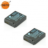 DSTE 2 Pcs Leica BP-DC10-U / BP-DC10 / BP-DC10E / Panasonic DMW-BCJ13 Lithium-Ion Battery Pack ...