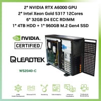 Leadtek NVIDIA Certified WinFast Workstation 工作站伺服器 (Intel Xeon Gold ...