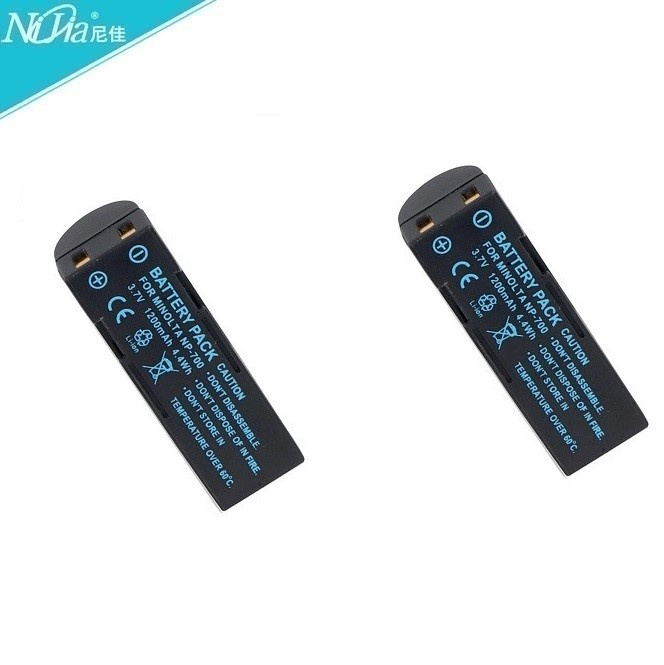Nijia 2 Pcs Sanyo DB-L30 / DBL30 / Konica Minolta NP-700 Lithium-Ion ...