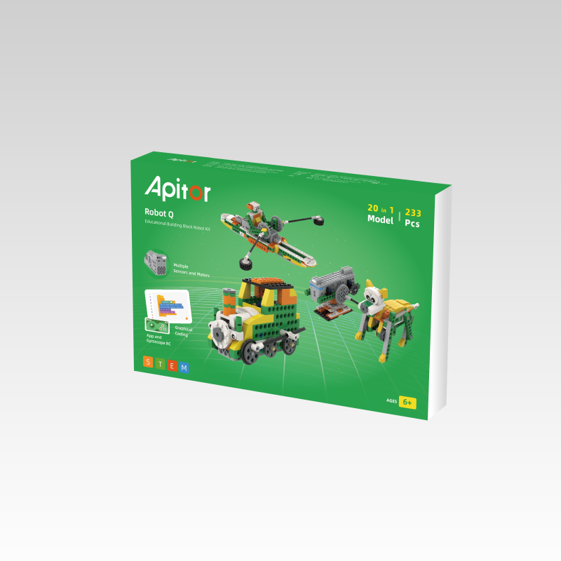 Apitor Robot-Q STEM 編程學習20合1機械人 (Scratch應用程式智能遙控) 價錢、規格及用家意見 - 香港格價網 ...
