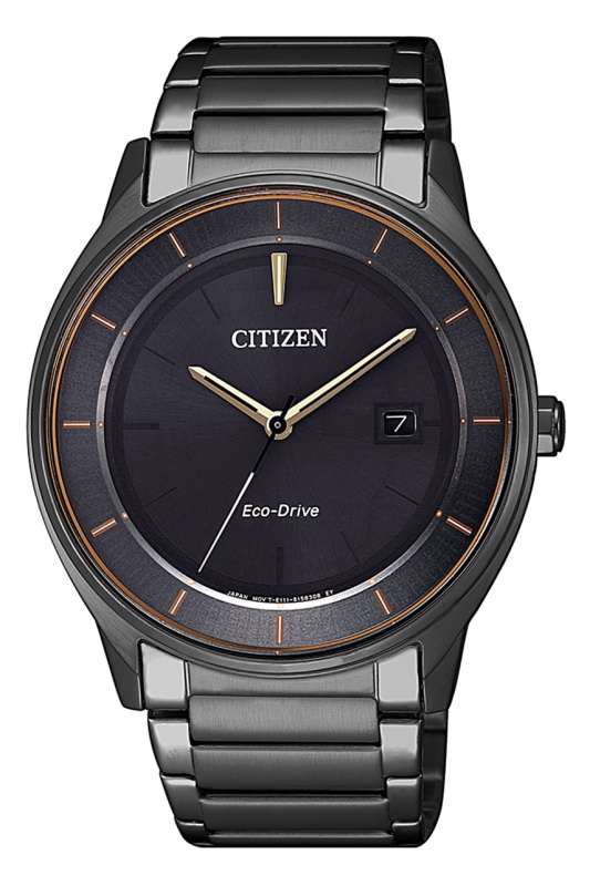 Citizen 40mm Eco-Drive 黑色錶盤不銹鋼錶帶光動能男士手錶 BM7407-81H 價錢、規格及用家意見 - 香港格價網 ...