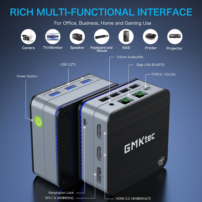 GMKTEC NucBox G2 Mini-PC (N100, 12GB+1TB SSD) 價錢、規格及用家意見 - 香港格價網 Price.com.hk