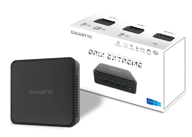 Gigabyte Mini-PC Barebone 迷你電腦準系統 (i5-1240P) GB-BEi5HS-1240 價錢、規格及用家意見 ...
