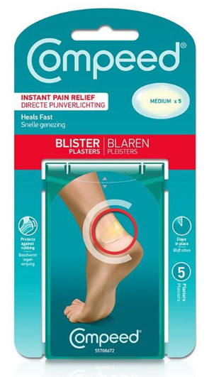 Compeed 即效無痛腳跟軟貼 5片 價錢、規格及用家意見 - 香港格價網 Price.com.hk