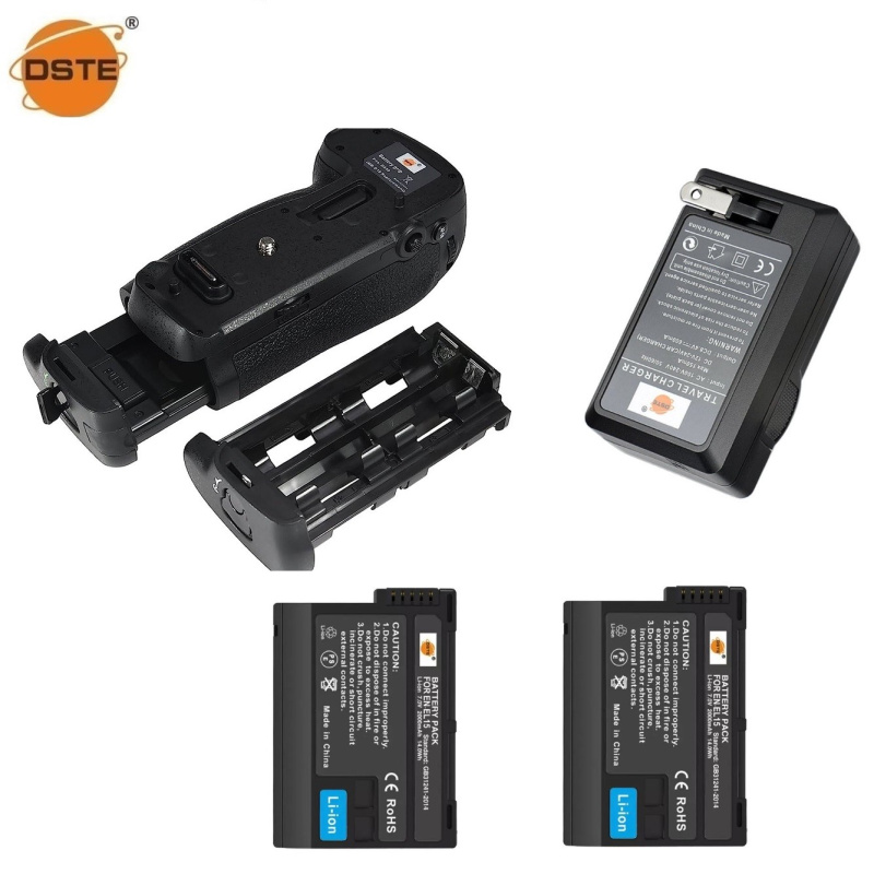 DSTE MB-D18 Battery Grip With 2 Pcs EN-EL15 Battery and AC Charger 電池手柄 ...