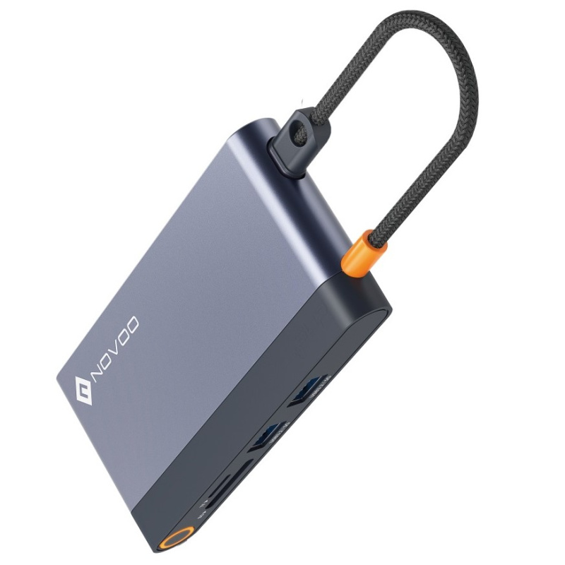 Novoo RM8F PD 8 in 1 USB-C HUB NHM8D-141F 價錢、規格及用家意見 - 香港格價網 Price.com.hk