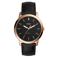 Fossil 44mm The Minimalist 黑色錶盤皮革錶帶石英手錶 FS5376 價錢、規格及用家意見 - 香港格價網 Price ...