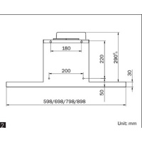 German Pool 德國寶 超薄智能變頻抽油煙機 RDS-6356 價錢、規格及用家意見 - 香港格價網 Price.com.hk