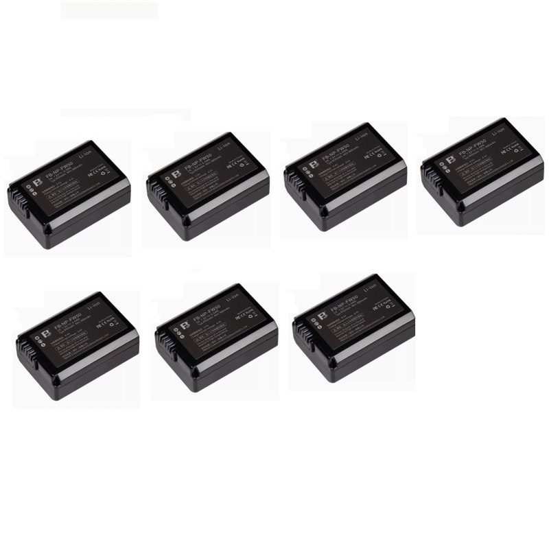 FB 灃標 7 Pcs NP-FW50 Lithium-Ion Battery Pack 代用鋰電池 (7.2V，950mAh) 價錢、規格及 ...