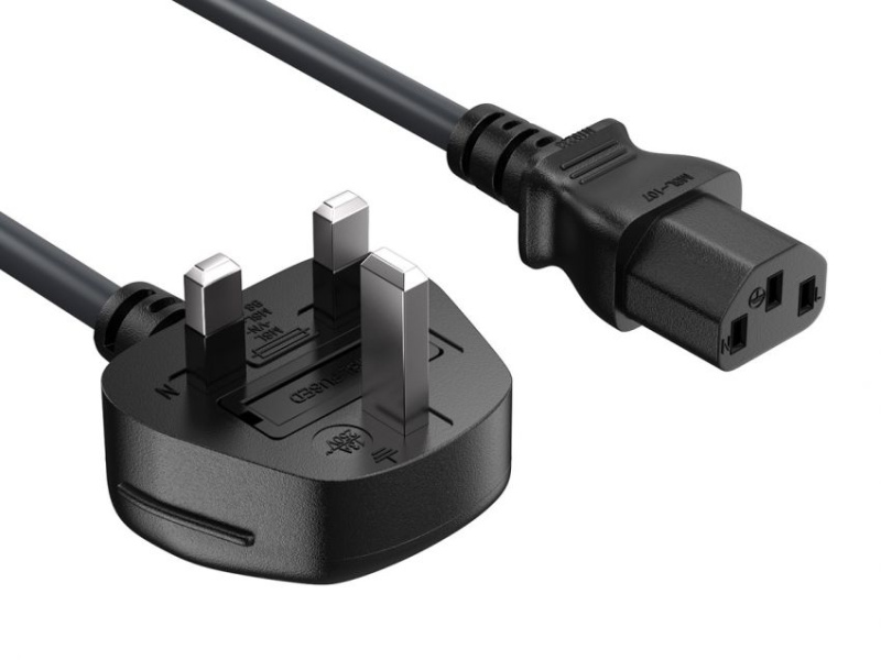 HZL C13 UK Power Cord 英式電源線 (3m) 價錢、規格及用家意見 - 香港格價網 Price.com.hk