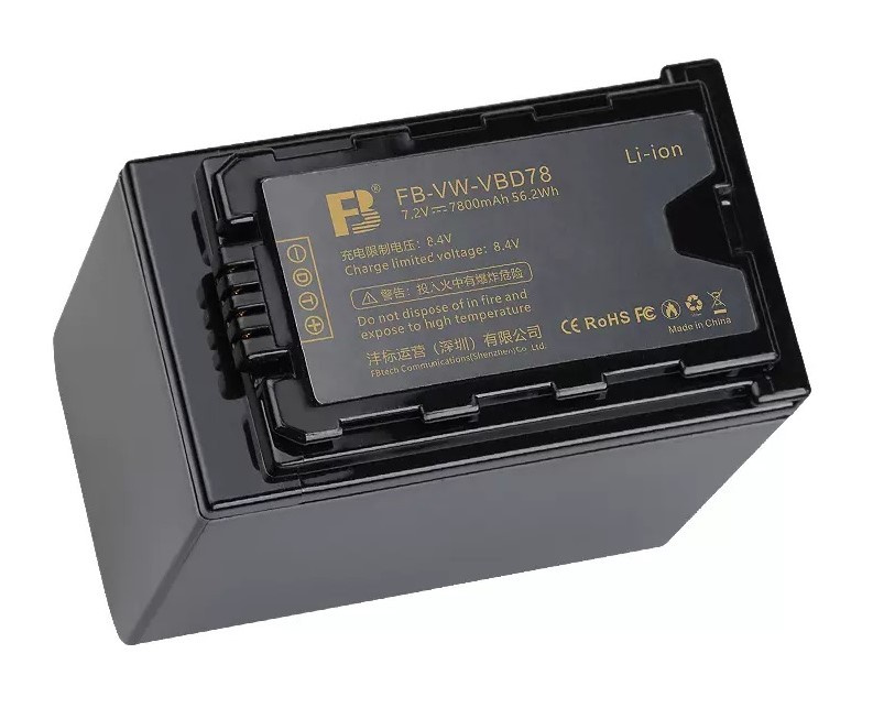 FB 灃標 VW-VBD78 Lithium-Ion Battery Pack 代用鋰電池 (7.2V，7800mAh) 價錢、規格及用家意見 ...