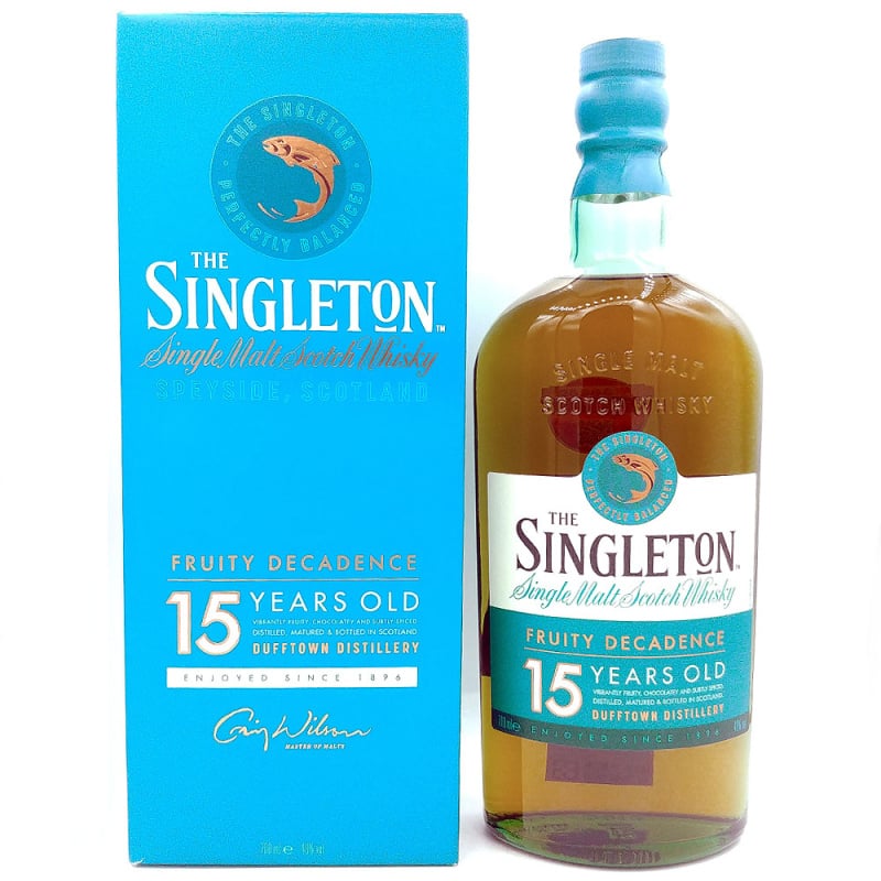 The Singleton 15 Years Dufftown Distillery Speyside Single Malt Scotch ...
