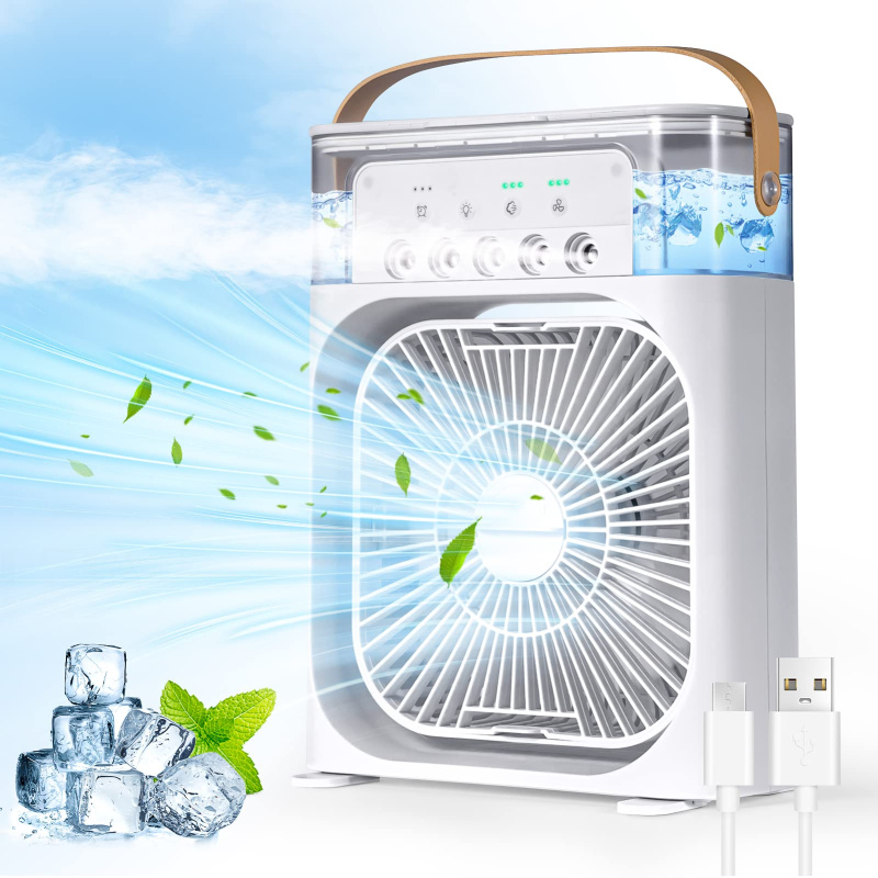 SmarterWare 10W Air Cooler 5 Max Pro 大風力五製冷噴嘴水冷風扇 價錢、規格及用家意見 - 香港格價網 ...